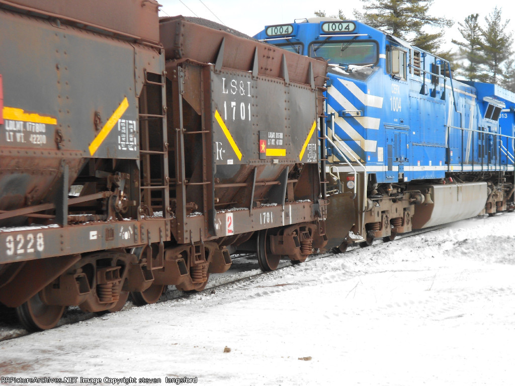 CEFX Engine # 1004 Working The Yard